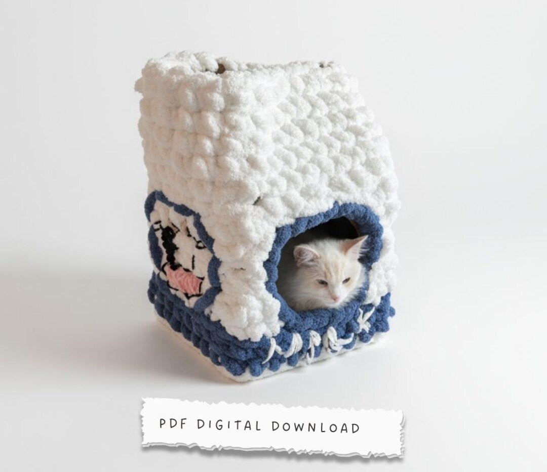 Milk Carton Crochet Pattern - Etsy