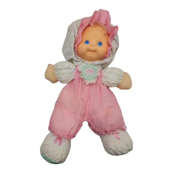 Vintage 1990 Fisher Price Puffalump Kids Doll Soft Pink Merri - Etsy