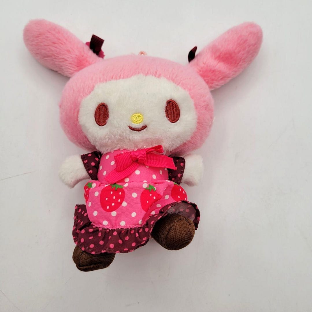 SANRIO CHARACTERS Choco Berry Mascot My Melody Plush Doll Stuffed Toy ...