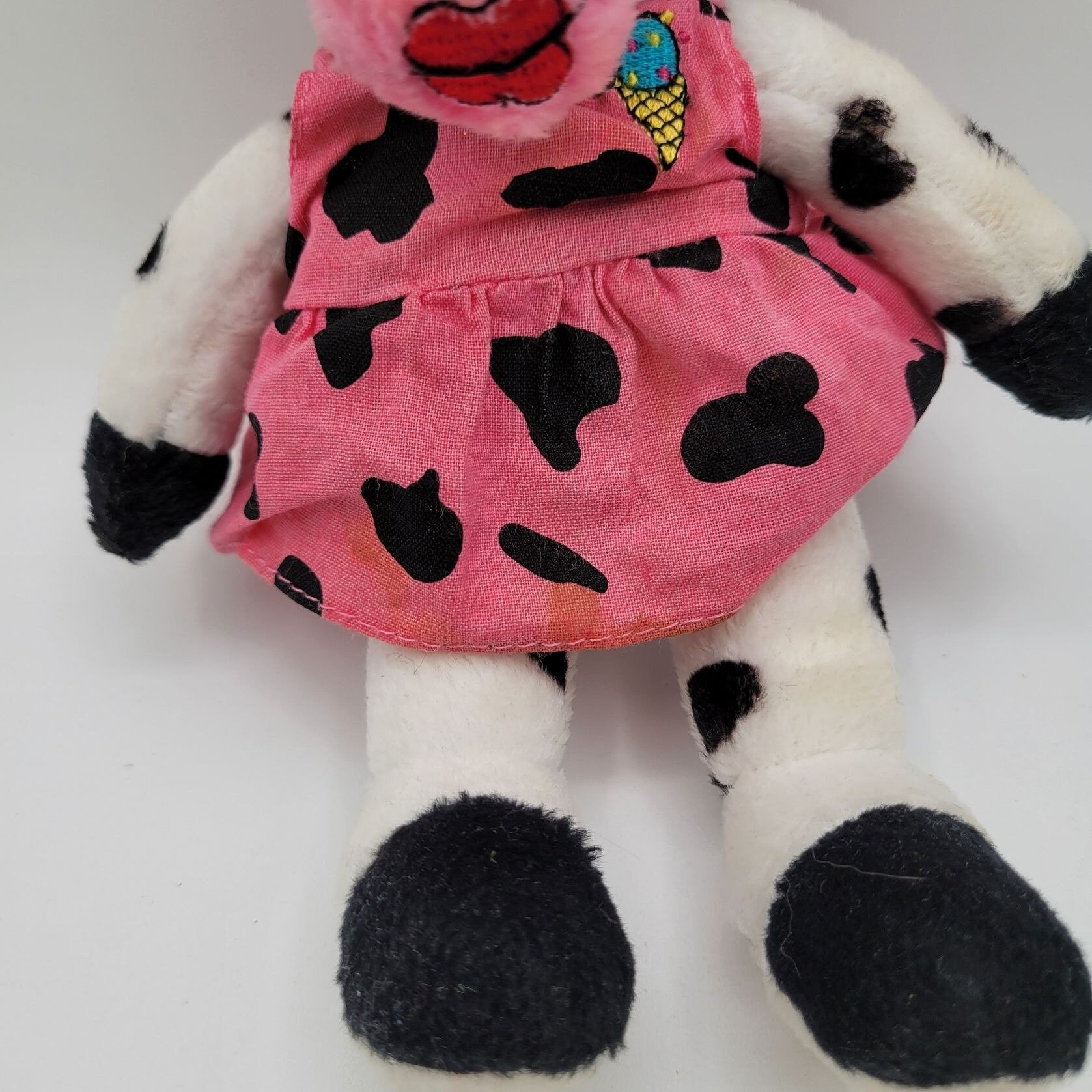 Maggie Moo's Ice Cream & Treatery Indianapolis Mascot Plush Stuffed Cow ...