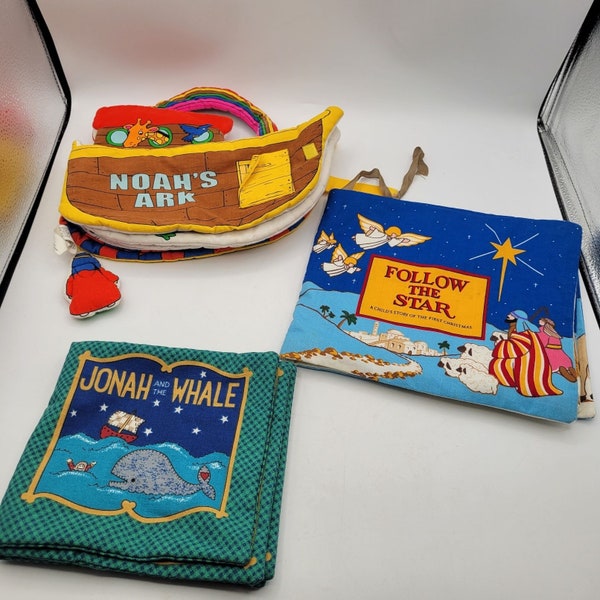 Christian Cloth Baby Book - Etsy