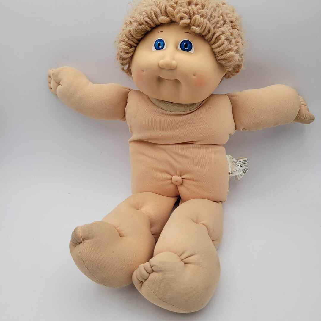 Vintage 1984 Cabbage Patch Kids Boy Doll HM2 Blue Eyes Oatmeal - Etsy