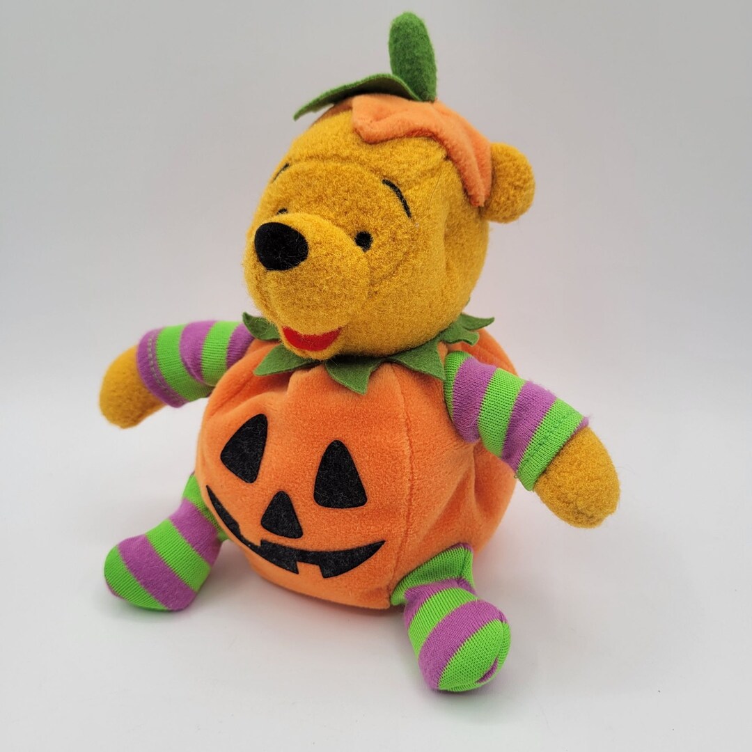 Vintage Disney Winnie the Pooh Pumpkin Costume Jack O Lantern Halloween ...