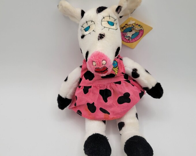 Maggie Moo's Ice Cream & Treatery Indianapolis Mascot Plush Stuffed Cow ...