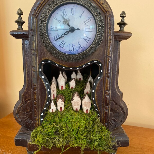 Fairy House Wall Clock - Etsy