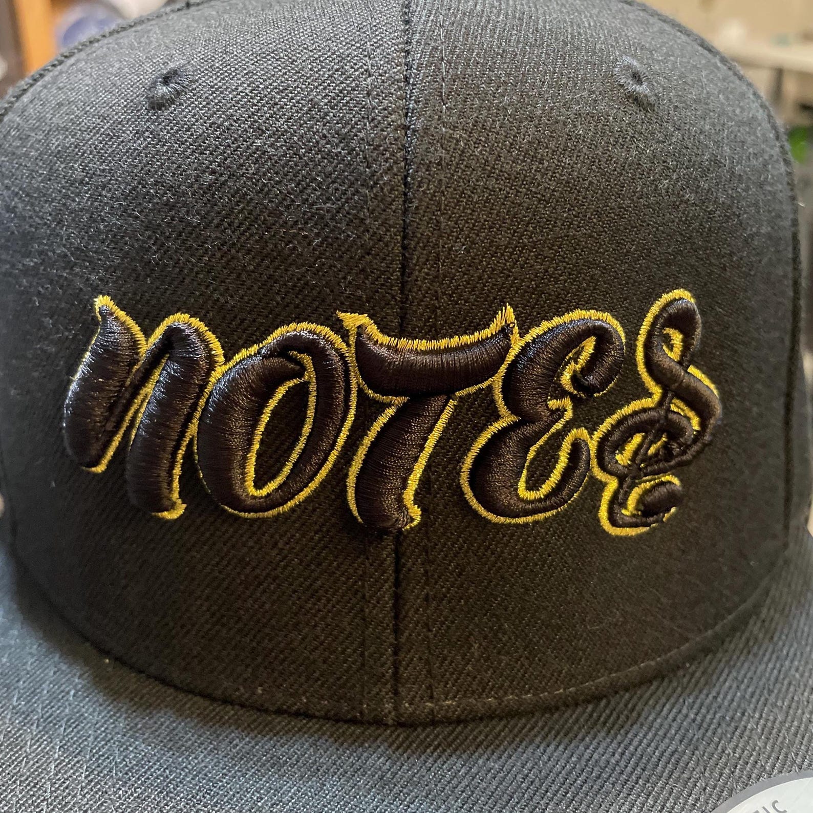 Custom Embroidered 3D Puff My Logo Snapback Hat / Personalized Logo ...