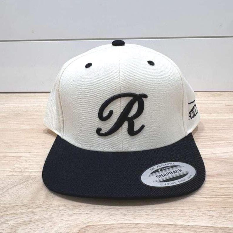 Custom Embroidered 3D Puff My Logo Snapback Hat / Personalized Logo ...