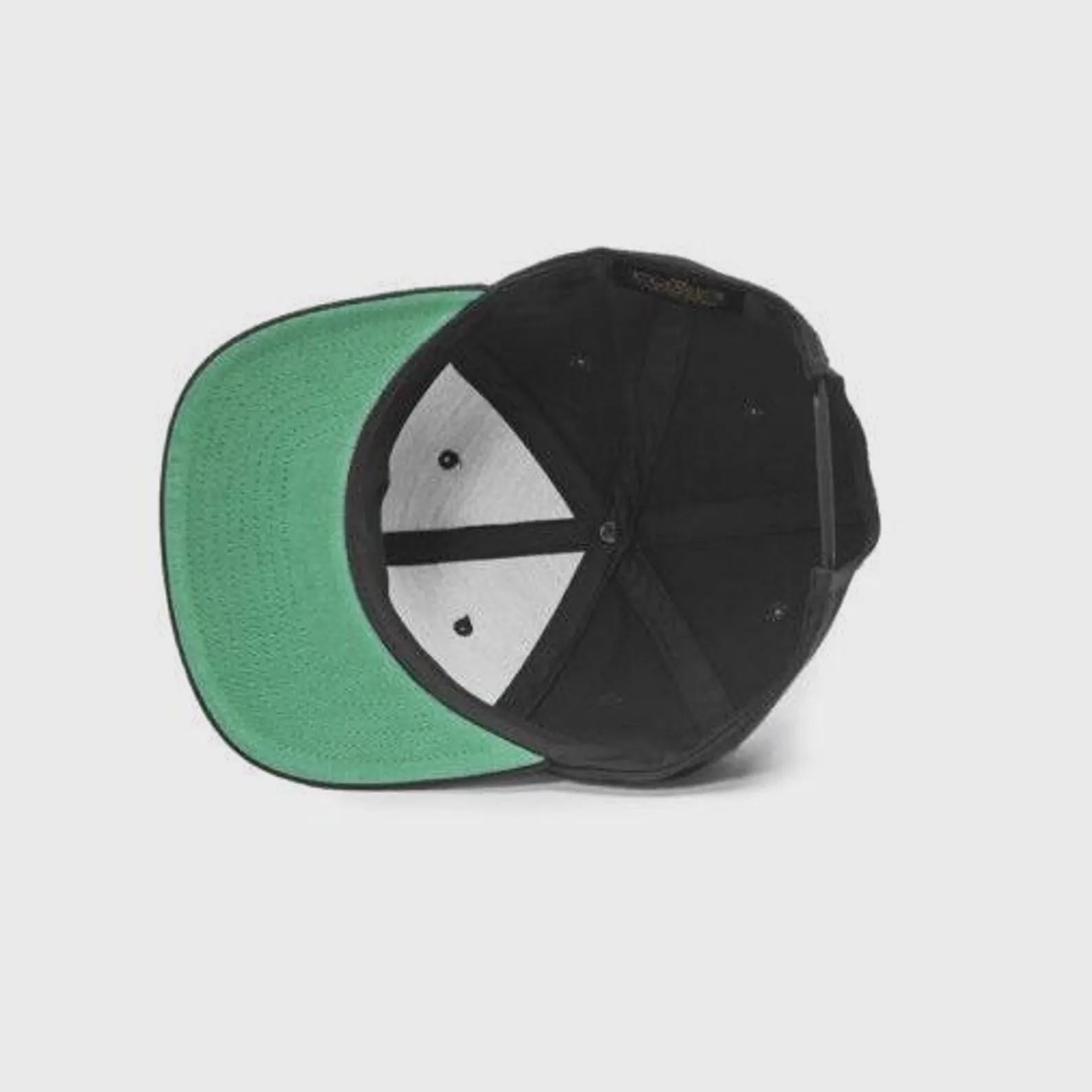 Custom Embroidered 3D Puff My Logo Snapback Hat / Personalized Logo ...