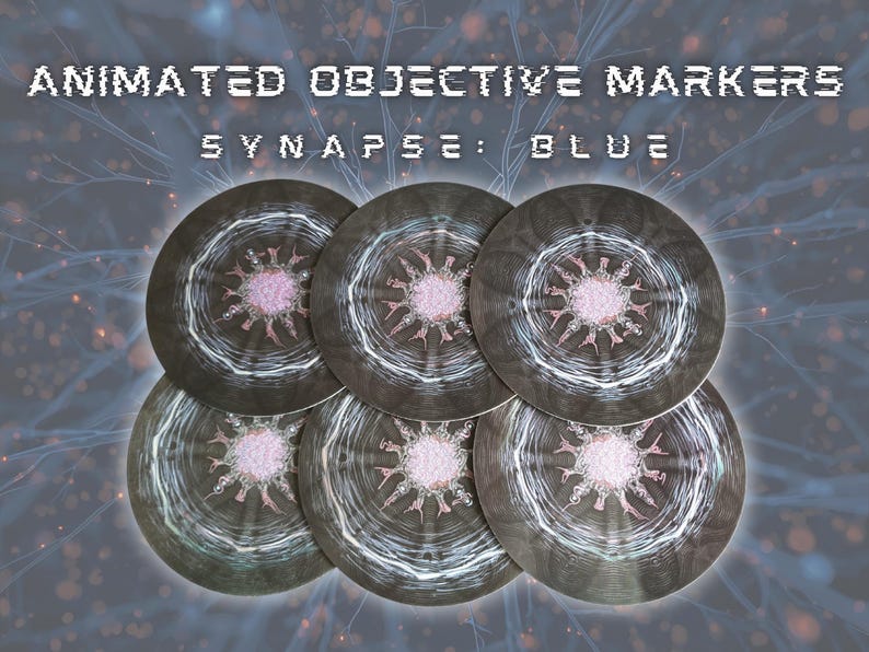 Animated Objective Markers - Synapse: Blue - Etsy