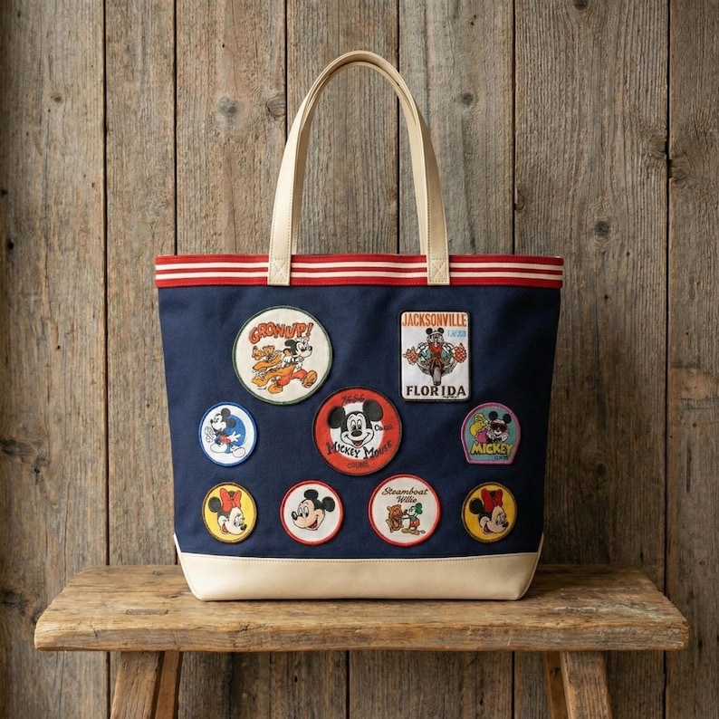 Cute Disney Mickey Cartoon Patches Embroidery, Mickey and Friend Patch ...