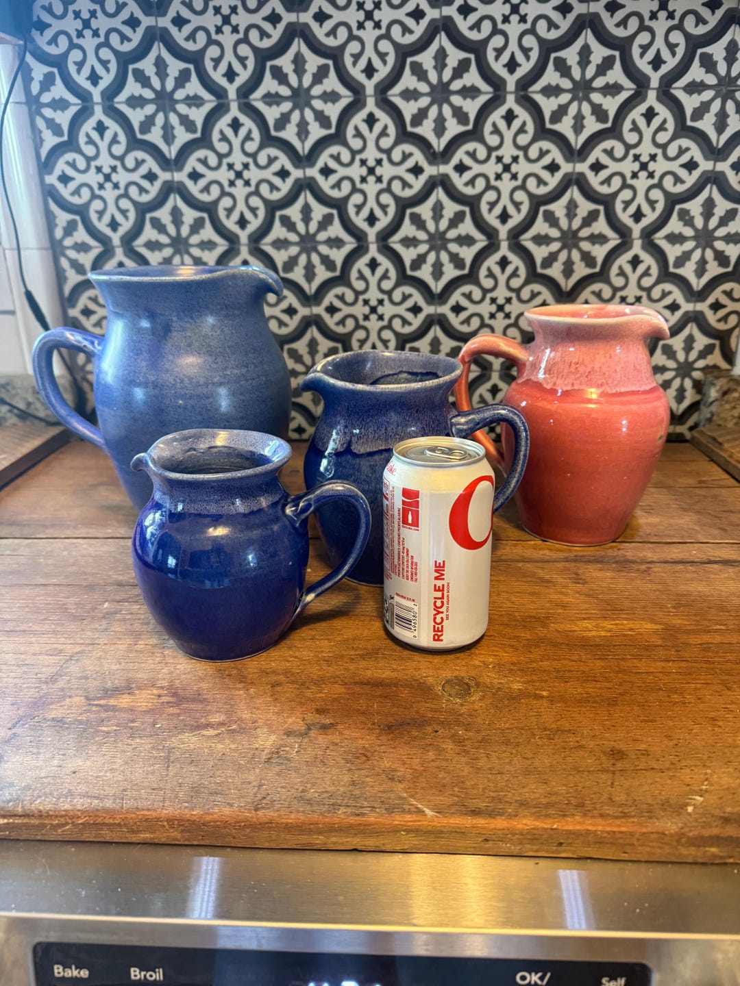 Handmade Appalachian Folk Art Pottery by John Barrow (1996) - Etsy