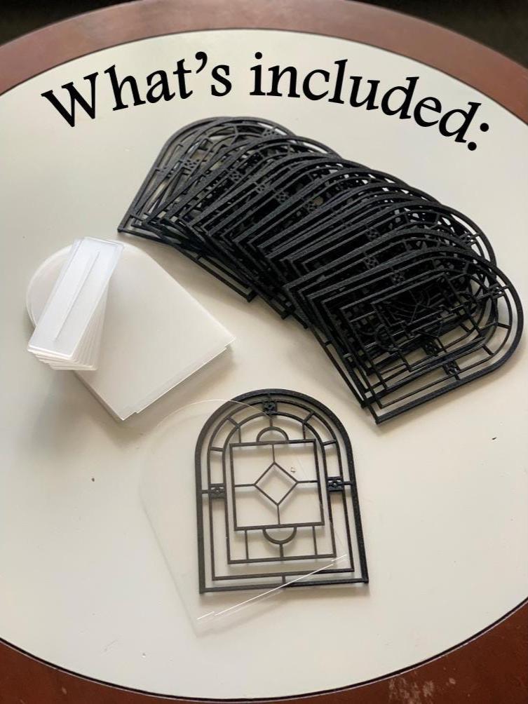 DIY Stained Glass Style Wedding Table Numbers Kit - Etsy
