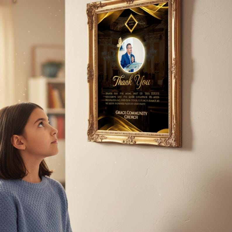 Pastor Appreciation Program: Elegant Church Celebration Template (digital Download) - Etsy