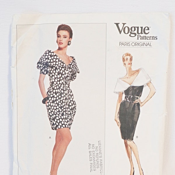 Vogue Patterns Givenchy - Etsy