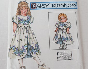 Simplicity Sewing Pattern #8066 Girls Dress & Hat + Matching 18" Doll ...