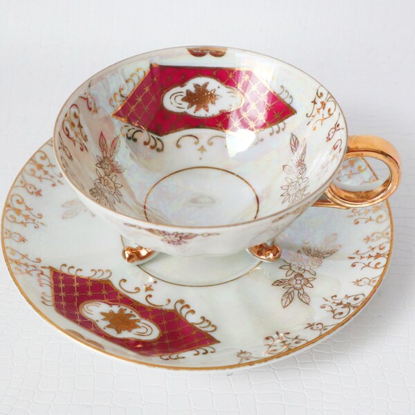 Footed Tea Cup - Etsy