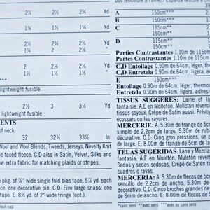 New Look 6517 Sewing Pattern Misses' Poncho Variations Higher Neck ...