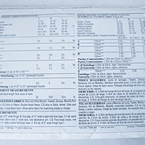 New Look 6517 Sewing Pattern Misses' Poncho Variations Higher Neck ...