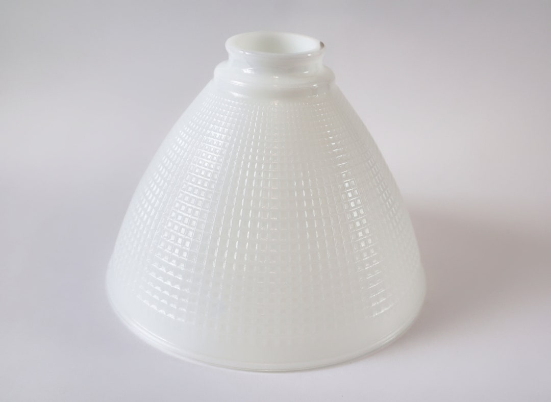 Vintage Torchiere Lamp Diffuser Shade for Stiffel Rembrandt Lamp Milk ...