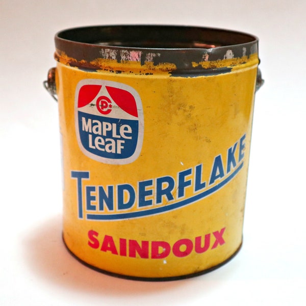 Tenderflake Lard Tin - Etsy Canada