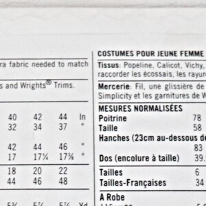 Simplicity Misses Alice Wonderland Queen Hearts Dress Costume Pattern ...