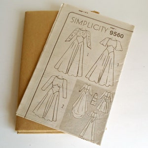 Simplicity 9560 Missesdress and Lined Bridesand Bridesmaids Dress ...