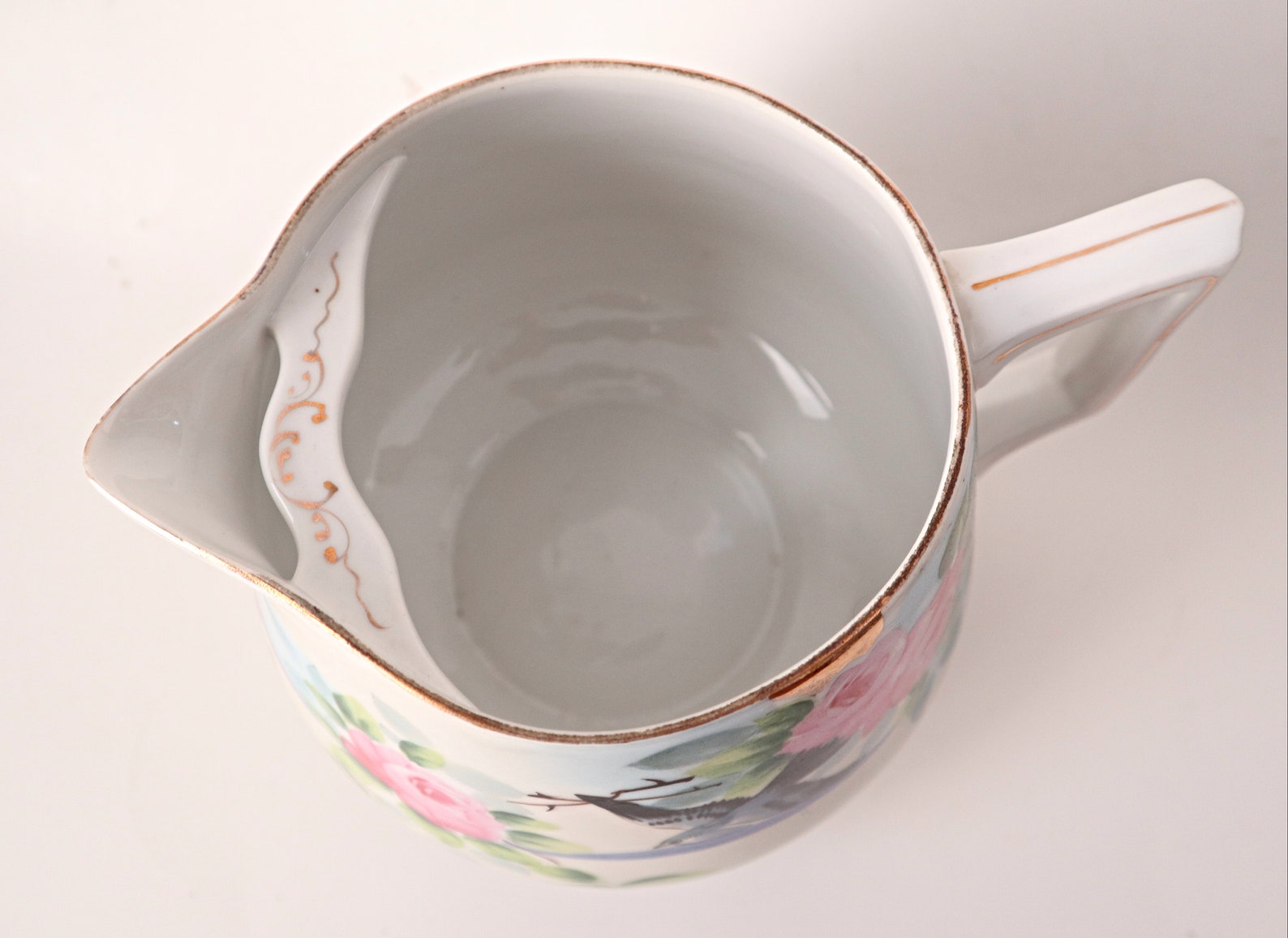 Antique Nippon Hand Painted Lemonade Set Bird Handled Mugs - Etsy