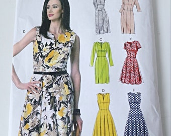 Vogue 1785 Sewing Pattern Misses Dress Cocktail Evening Dress Tapered ...