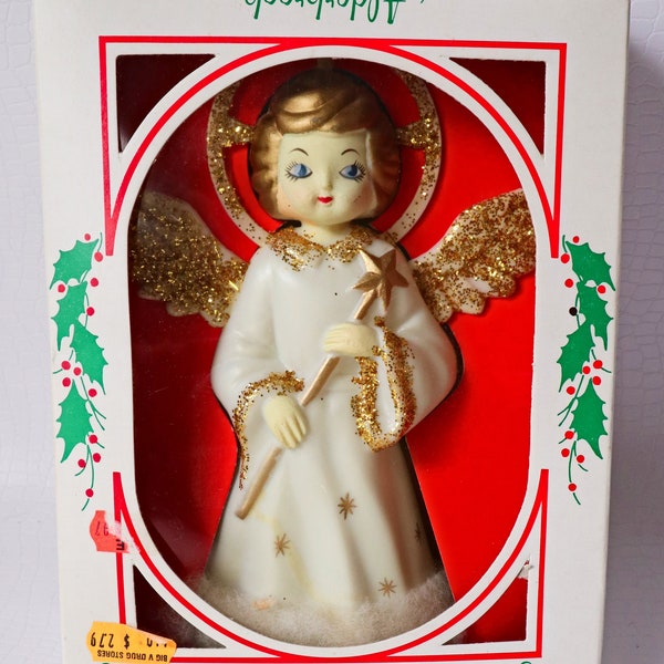 Vintage Angel Tree Topper 1960
