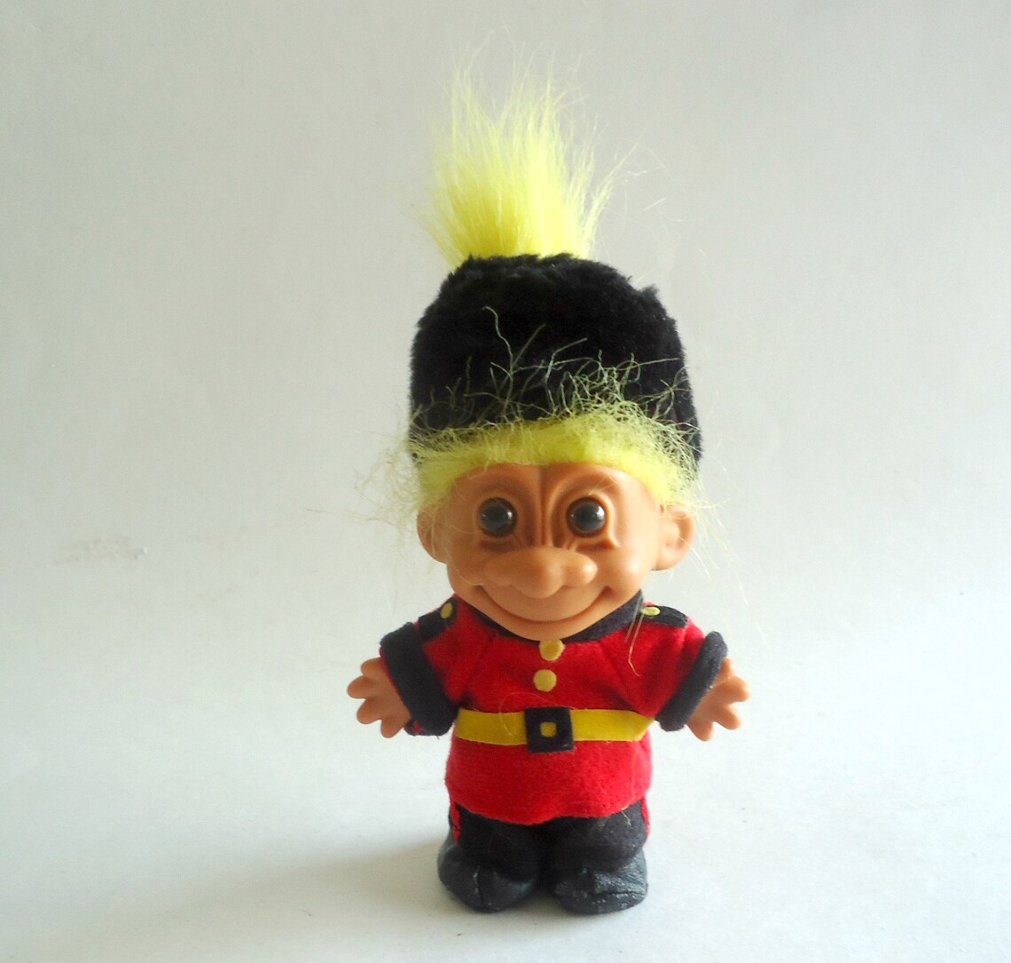 Vintage Troll Doll Ace Novelty Treasure Troll Doll English - Etsy