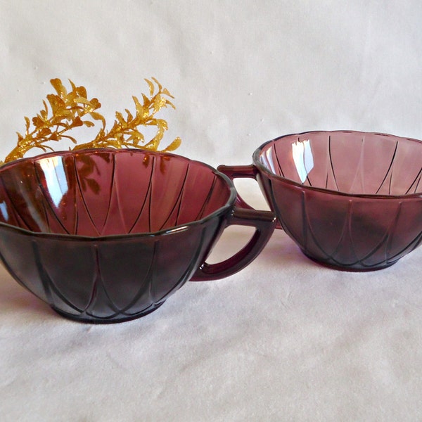 Purple Depression Glass - Etsy
