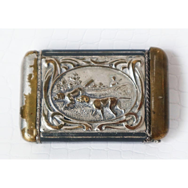 Brass Match Safe - Etsy