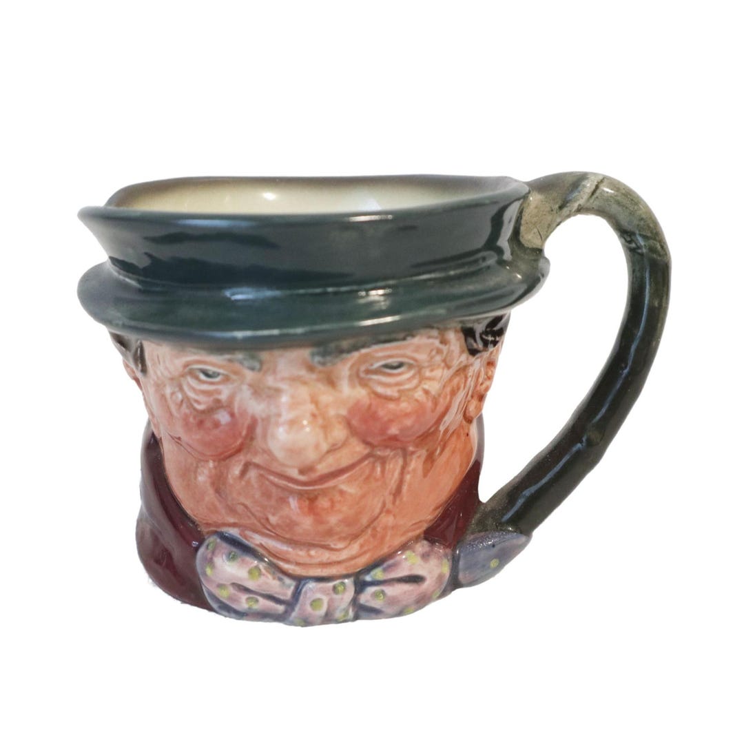 Vintage Royal Doulton Tony Weller Toby Jug Mug Porcelain Gift - Etsy