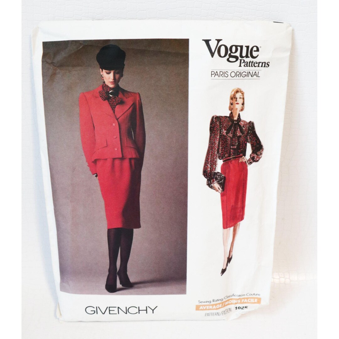 Vintage Sewing Pattern 1925 Vogue Paris Original 1925 Givenchy Misses ...