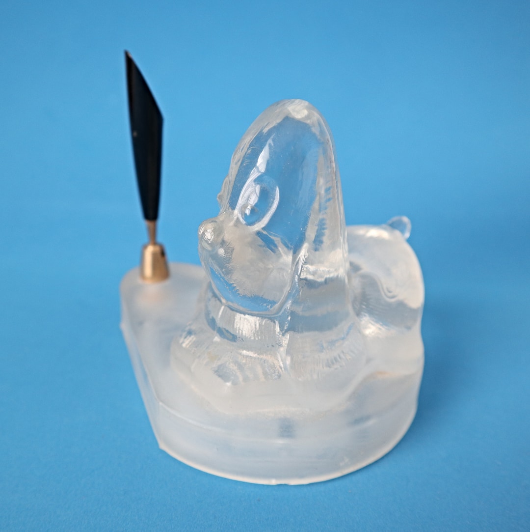 Vintage Glass Dog Pen Hold Mid Century MCM - Etsy