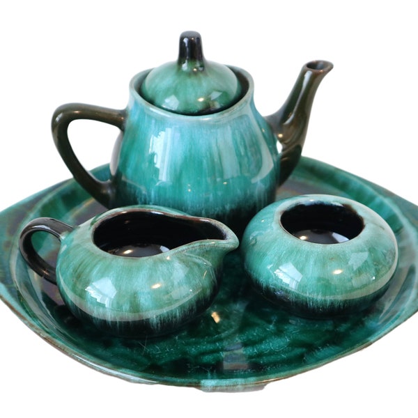 Pottery Tea Set - Etsy