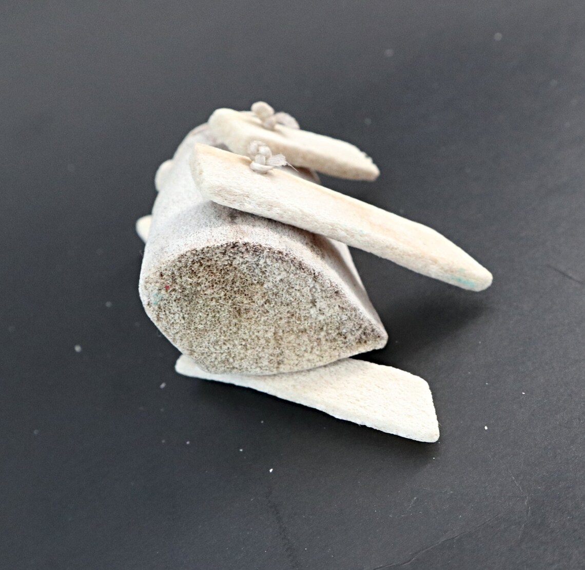 Vintage Inuit Carved Caribou Bone Jointed Sculpture Mini Doll - Etsy