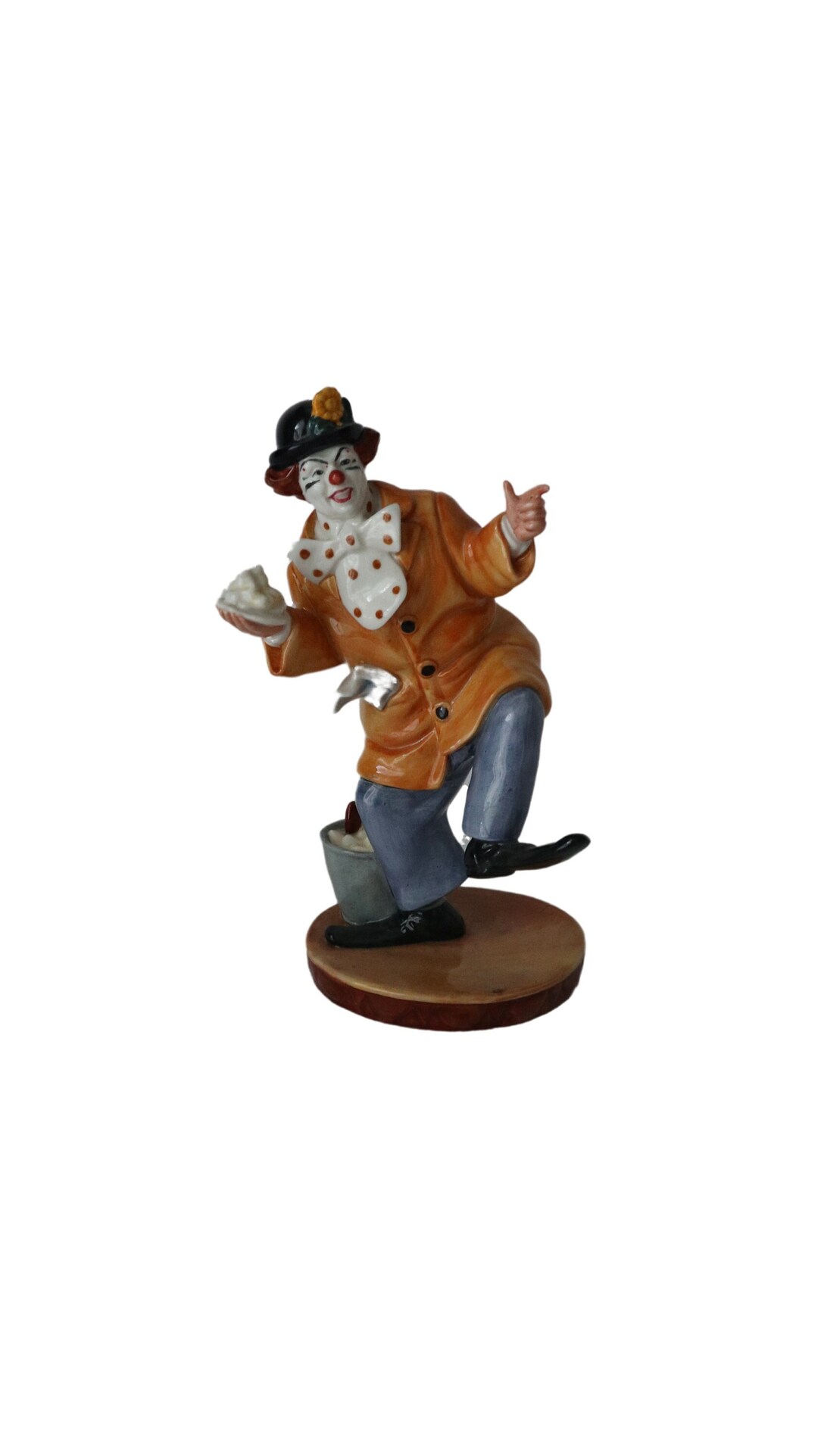 Vintage Retired Royal Doulton "the Clown" HN 2890 (pie Thrower ...