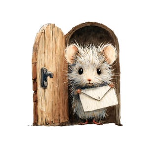 12 Door Mouse Clipart Bundle (digital Download) (large) - Etsy