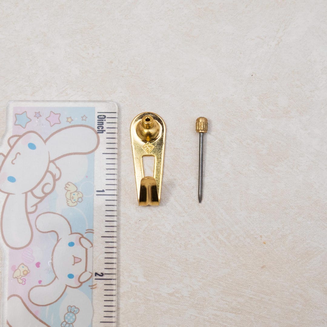 Floreat Picture Hangers, Brass Metal, Size 1, Set of 5 - Etsy