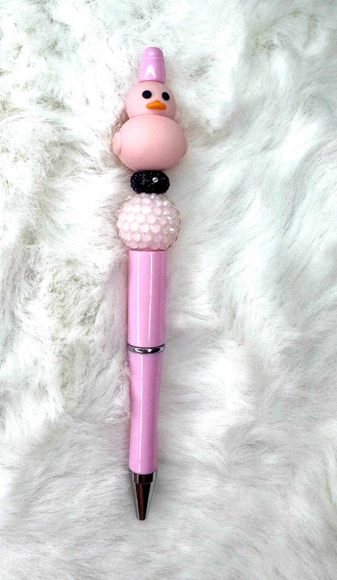 Pink Duck Pen - Etsy