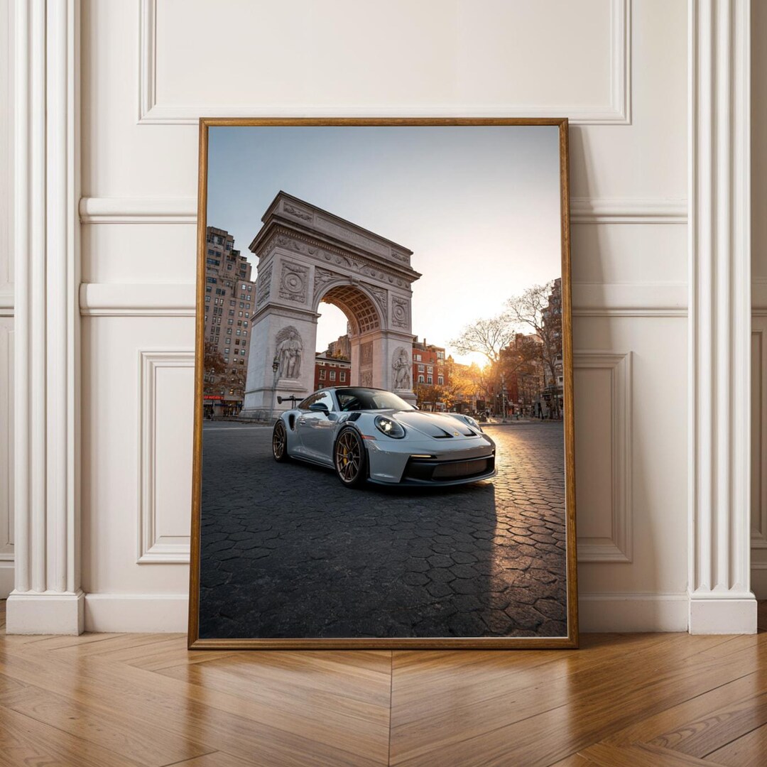 Arte mural del Porsche 911 GT3 RS / Póster del 992 GT3 RS ...