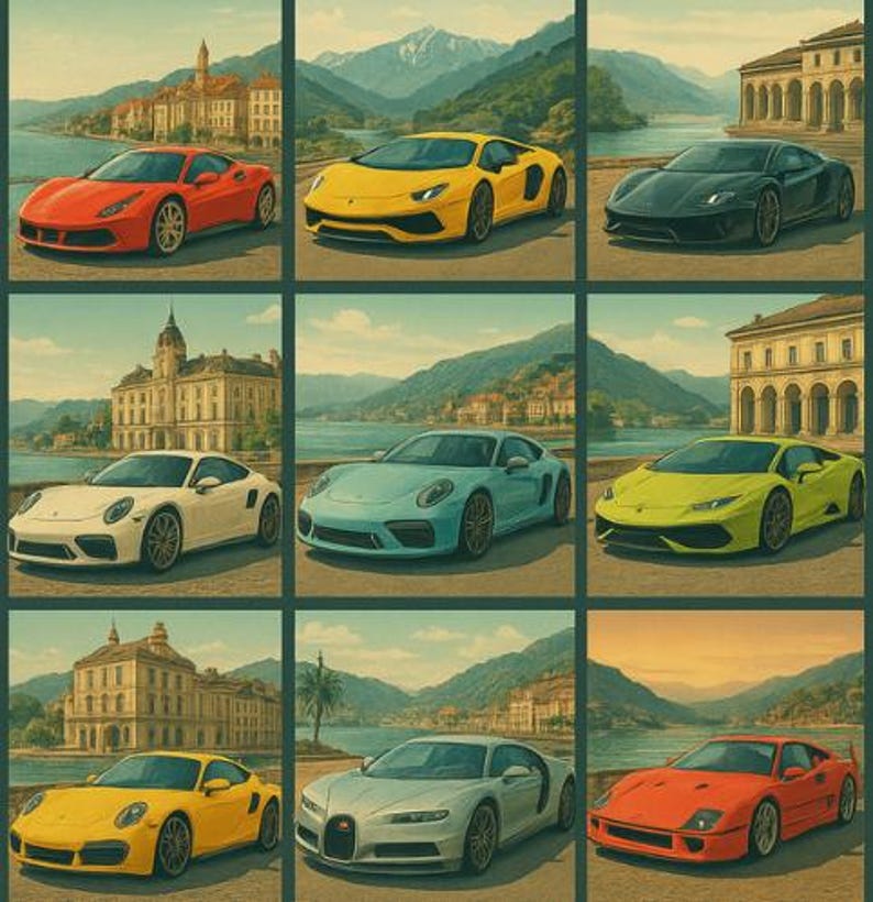 Maroon Ferrari 458 Speciale Art Print | Burgundy & Gray Wall Decor ...
