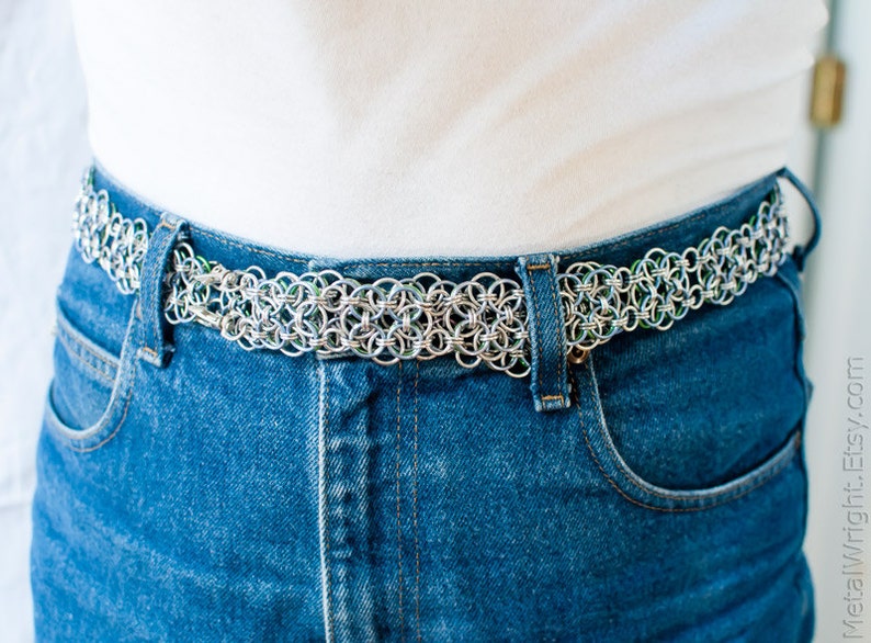 Reversible Chainmail Belt - Etsy