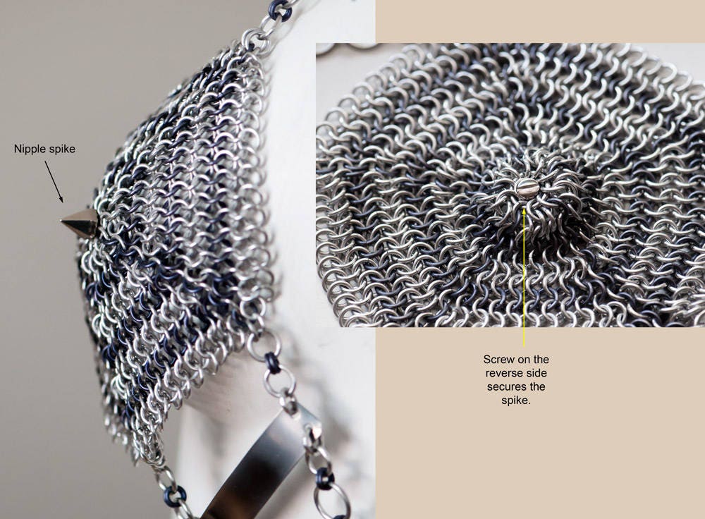 Chainmail Bra or Bikini Top - Etsy