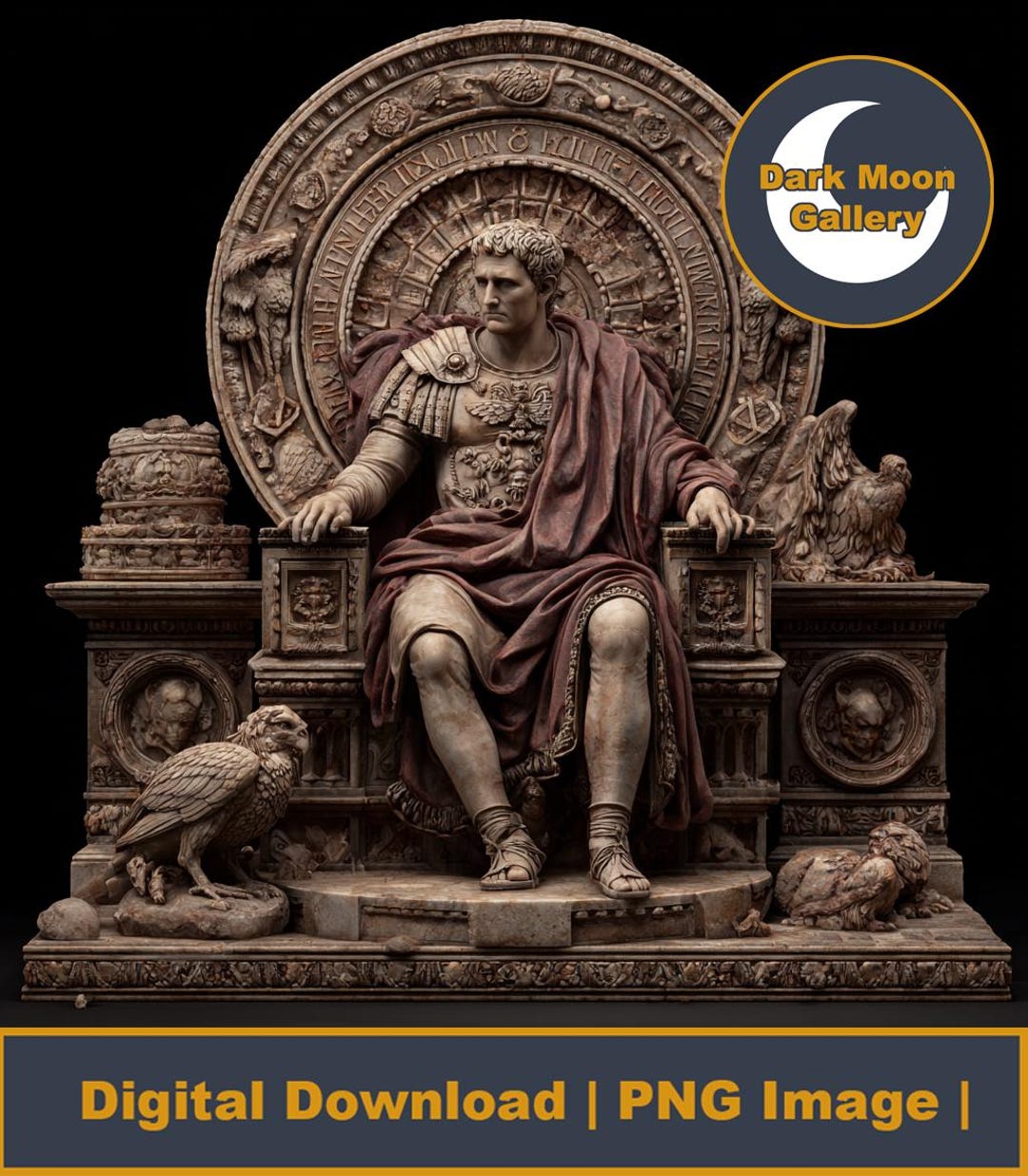 Roman Emperor Prints: Ai-generated Artwork - Etsy