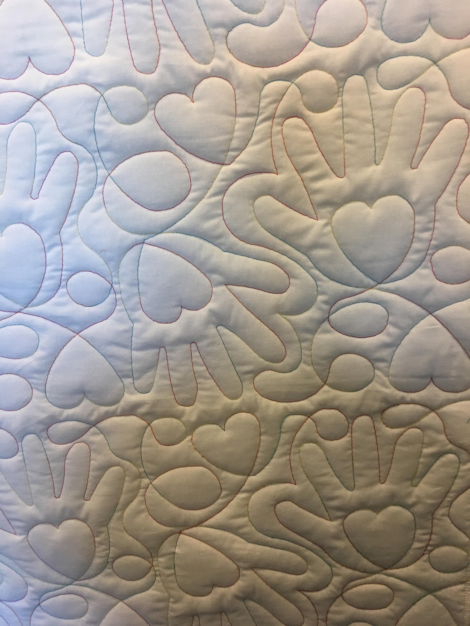 DIY No Sew Hand Print Quilt Kit - Etsy