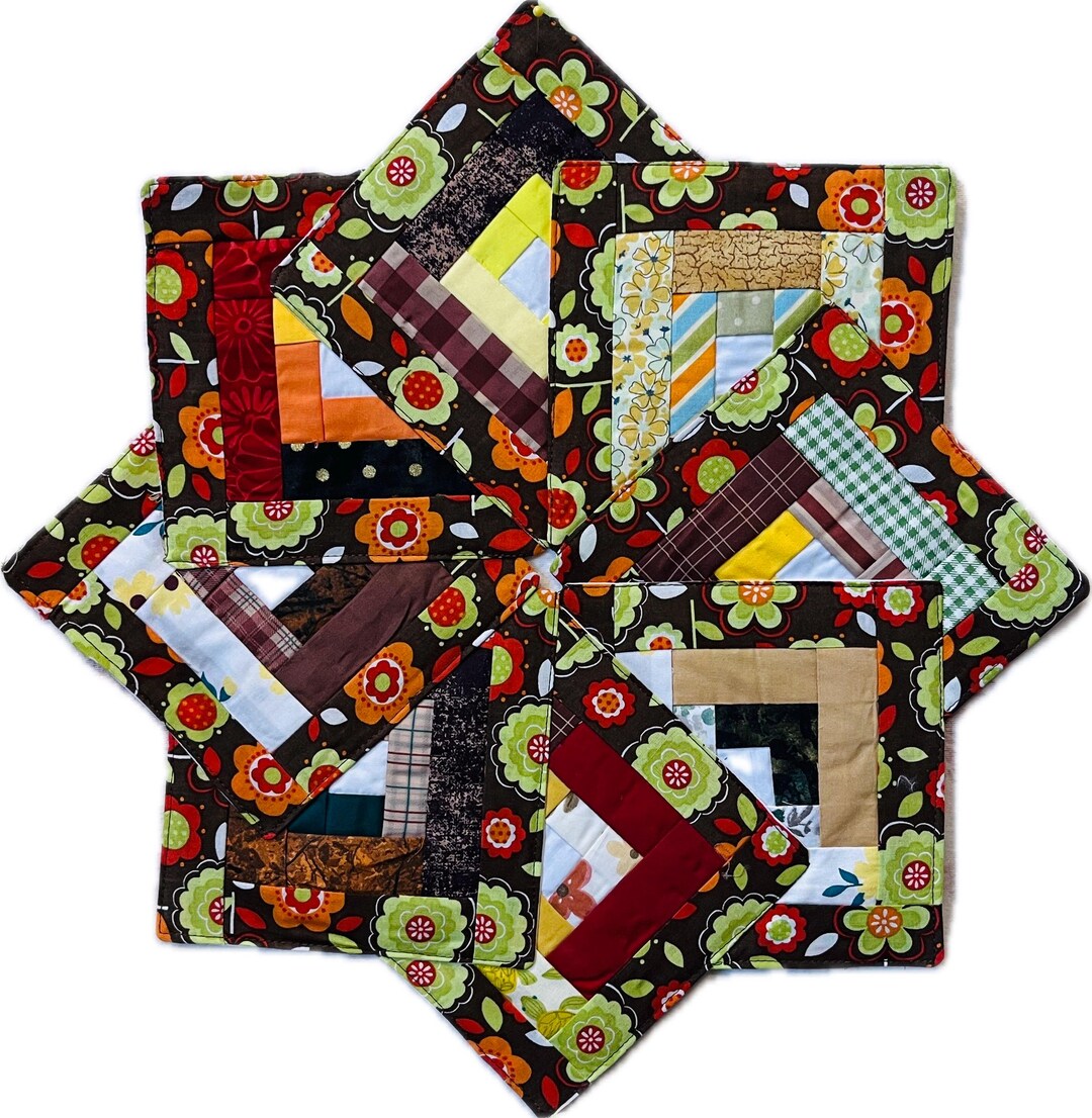 Handmade Large Quilted Table Trivet or Wall Hanging - Etsy