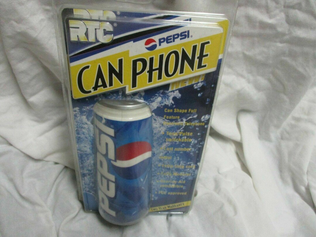 Novelty Land Line Pepsi Soda Can Phone - Etsy