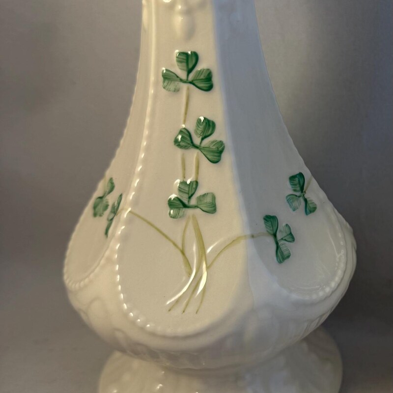 Belleek Shamrock - Etsy